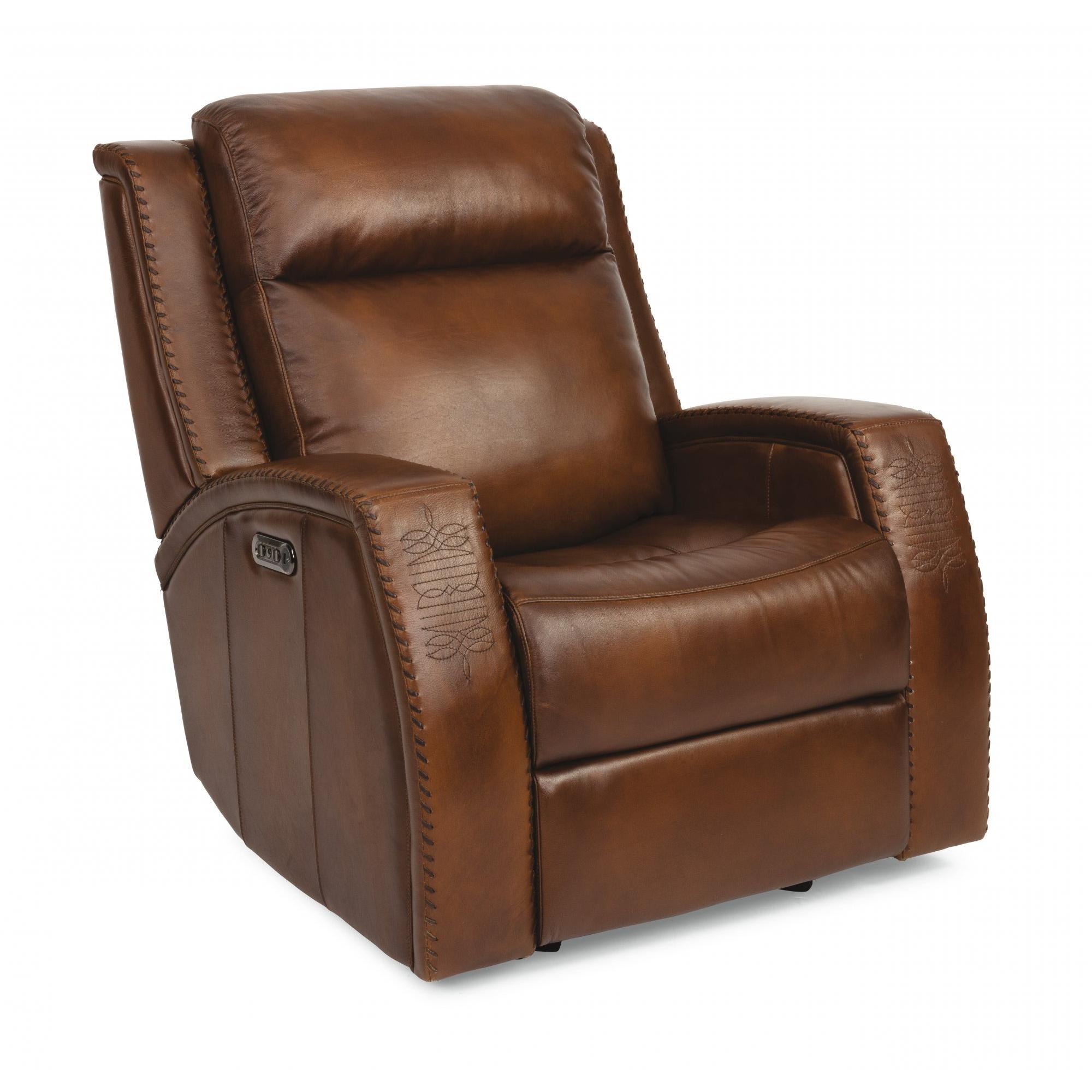 Flexsteel Mustang 1873-54PH Power Gliding Recliner with Power Headrest